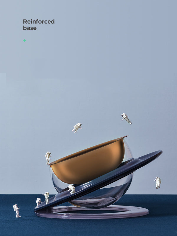 EZ Cat Space Theme Non-Slip Feeder